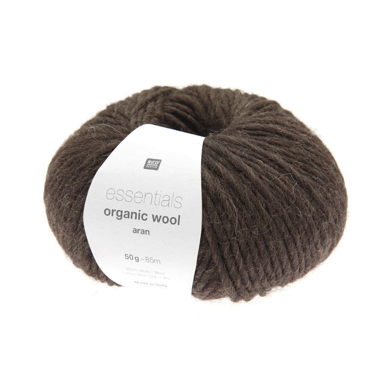 Essentials Organic Wool aran von Rico Design, 6 versch. Farben