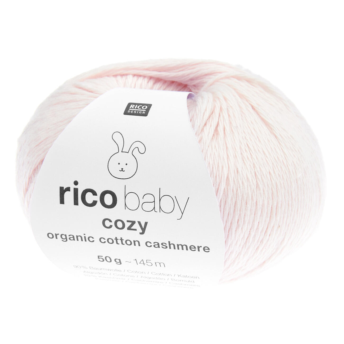 Baby Cozy Organic Cotton Cashmere von Rico Design, 8 versch. Farben