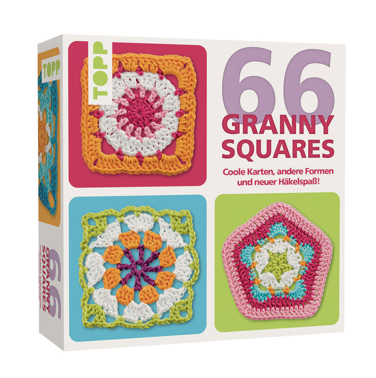 Karten-Set - 66 Granny Squares